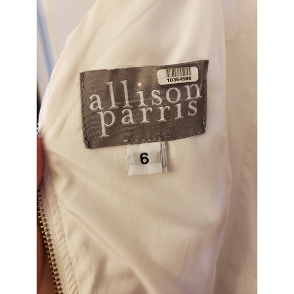 Allison Parris | Dresses | Allison Paris Clear Vision Dress In White ...